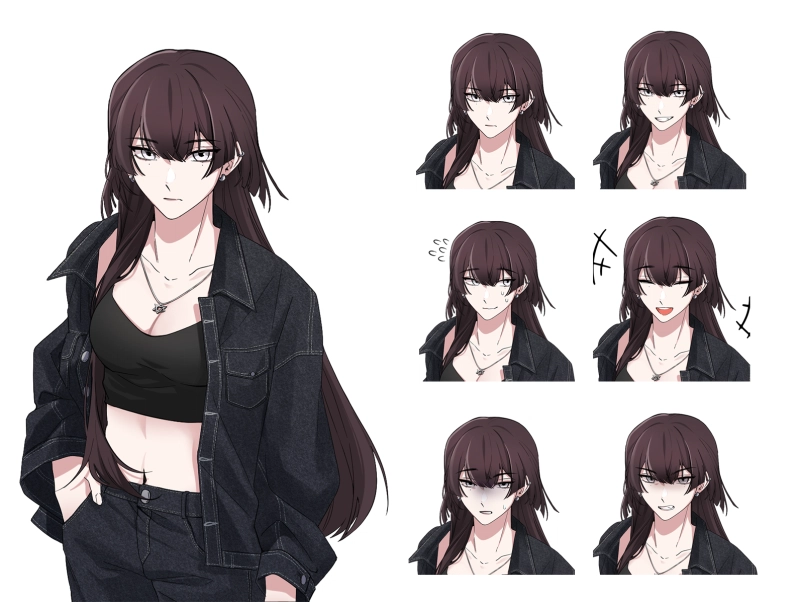 TRPG 미소녀 스탠딩 | 포텥칩 | CREPE